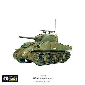 WarLord Bolt Action US Army Starter Army 1:56 WWII Military Wargaming Plastic Model Kit, Small