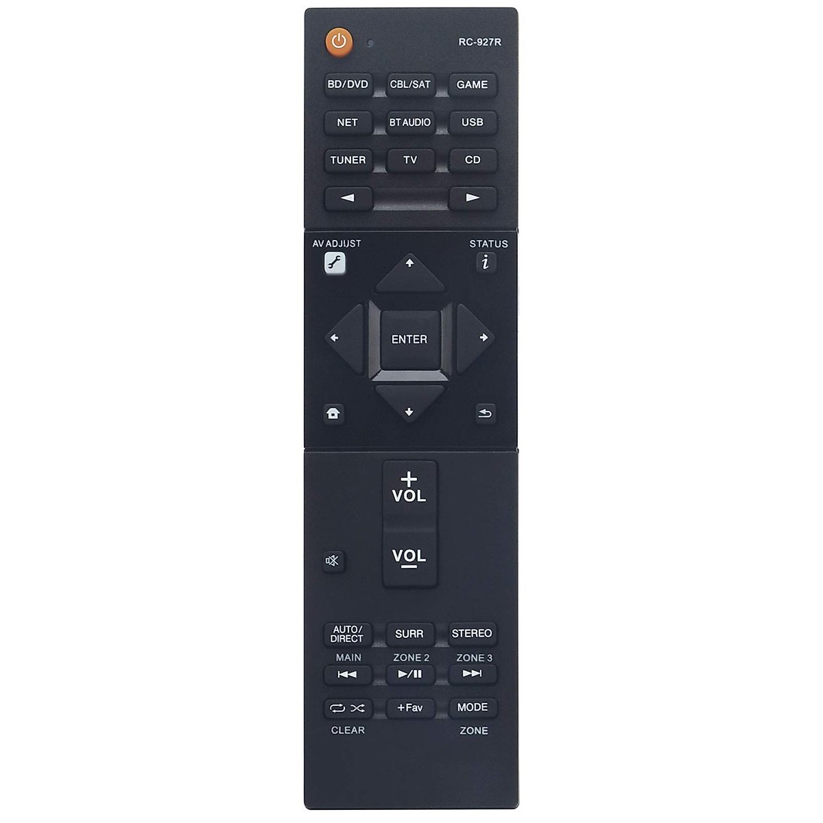 RC-927R Sub RC-914R Replacement Remote Fit for Pioneer AV Receiver SC-LX701 SC-LX801 SC-LX901 VSX-LX101 SC-LX501 SC-LX502 VSX-1131 VSX-831 VSX-LX301