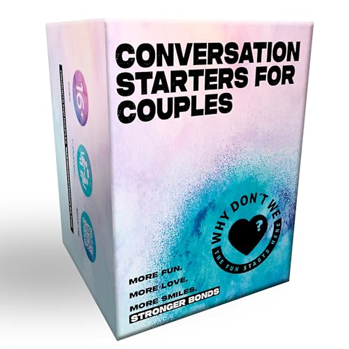 Why Don't We Conversation Starters for Couples - Get to Know Each Other Better. Fun Conversation Game for Couples, Couples Card Games, Games for Date Night