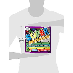 Learning Advantage 6006 Super Sentence Game, Grade: 2 to 4, 9" Height, 2.5" Width, 8.5" Length