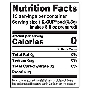 Lipton Tea K-Cups, Premium Black Tea, Hot or Iced, 12 Pods (Pack of 6)
