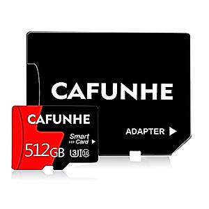 512GB Micro SD Card with a Sd Adapter Class 10 Memory Card Fast Speed SDXC TF Card for Android Smartphone,Digital Camera,Tablet and Drone