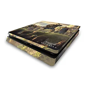 Head Case Designs Officially Licensed Assassin's Creed Female Eivor Raid Leader Valhalla Key Art Vinyl Sticker Gaming Skin Decal Cover Compatible With Sony PlayStation 4 PS4 Slim Console