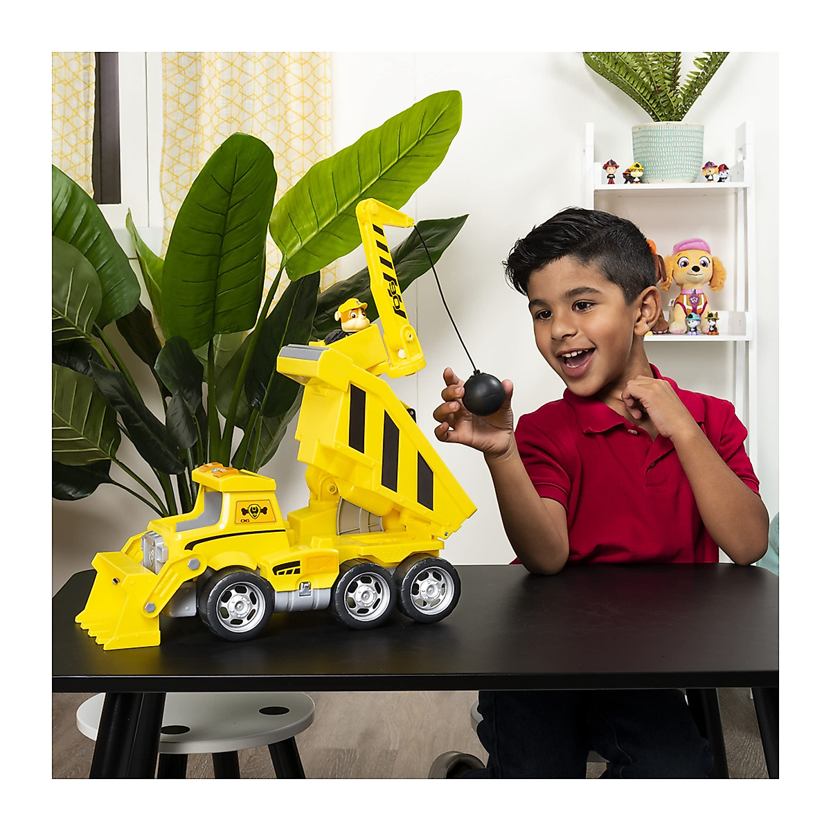 Paw Patrol, Ultimate Rescue Construction Truck with Lights, Sound and Mini Vehicle, for Ages 3 and Up