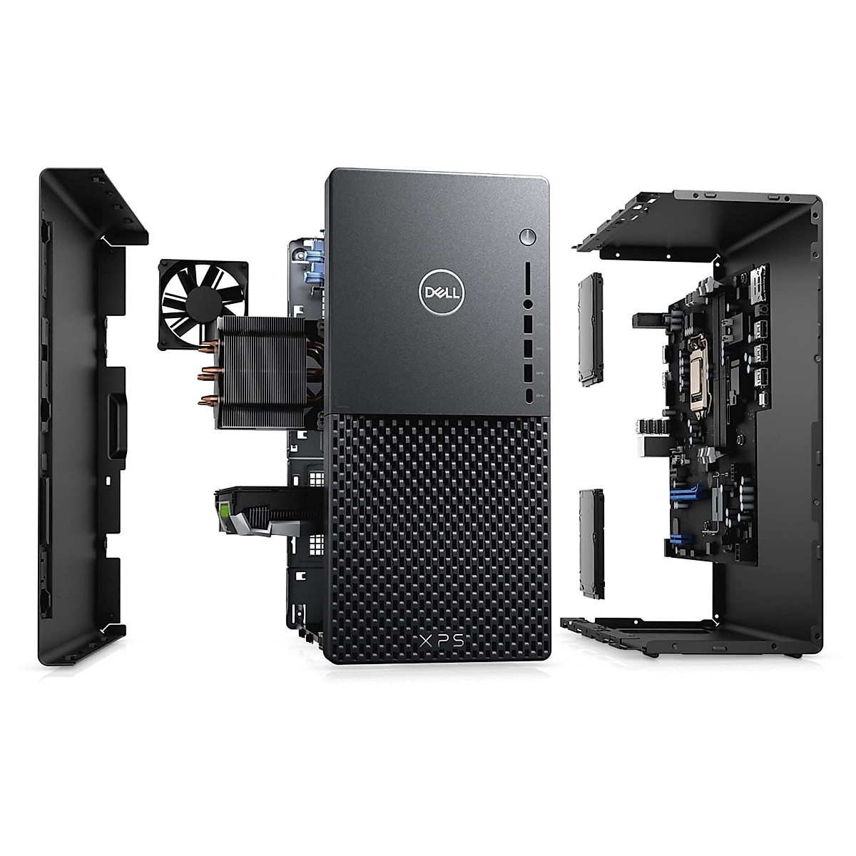 Dell XPS 8940 Desktop | Core i3-10105 - 1TB SSD Hard Drive - 64GB RAM | 8 cores @ 4.4 GHz Win 10 Pro Black (Renewed)