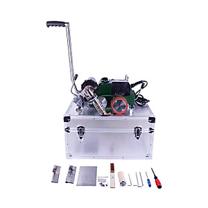 PVC Hot Air Welder for Advertising Cloth Banner Fabric Window Door Overlap Jointing Hem Welding Rope Welding (110v/2000w Welder Machine)