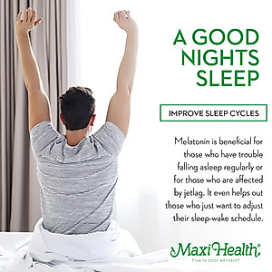 Chewable Melatonin, Kosher Berry Flavor, 1mg Melatonin for Adults or Teens, Natural Aid for Adults, Melatonin Chewables Alternative to Melatonin Gummies Higher 1 mg Dose, Maxi Health (100 Count)