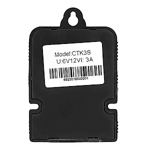 PWM Solar Charge Controller, Portable 6V/12V 3A Solar Panel Charger Controller Regulator with LED Indicator 3 Operating Modes