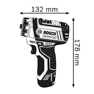 Bosch Professional Gsr 12V-15 Fc Cordless Drill Driver + Gfa-12B Drill Chuck Adapter (Without Battery And Charger) - L-Boxx