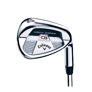 Callaway Mack Daddy CB Wedge (Right, Steel, Wedge Flex, 56 Degrees) , Silver