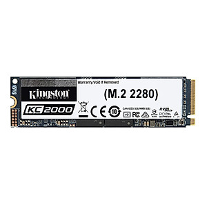 Kingston 1000GB KC2000 Nvme PCIe SSD