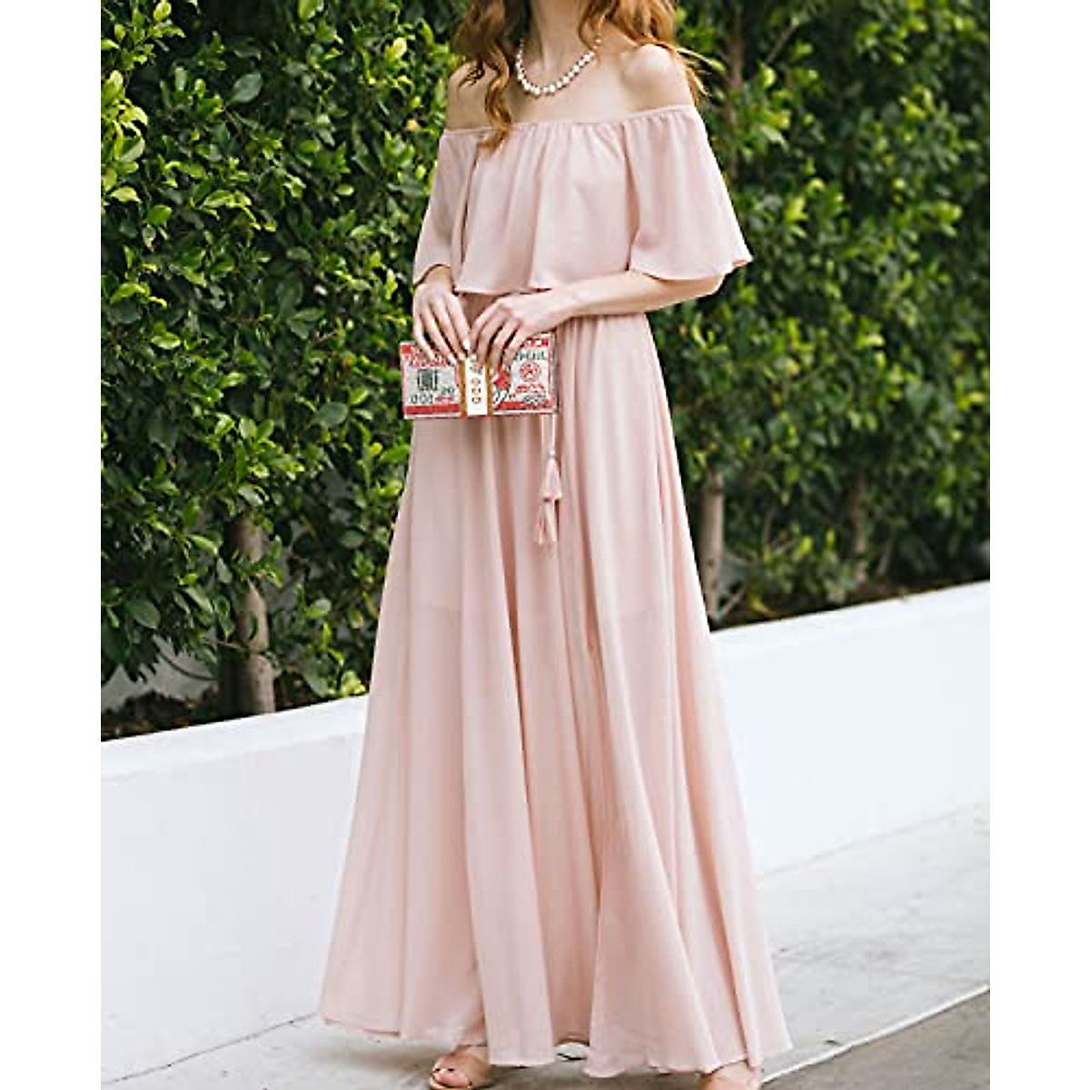 Money Clutch Purses for Women, Stack of Cash Dollars Crystal Clutch Purses (Red)