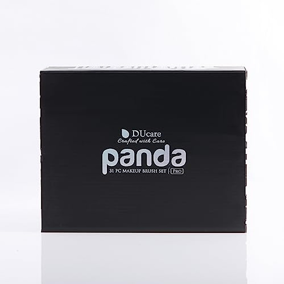 DUcare Professional Makeup Brushes Panda Series Makeup Brush Set Valentines Day Gifts 31Pcs Kabuki Foundation Blending Face Powder Blush Concealers Eye Shadows With Leather Case Organizer