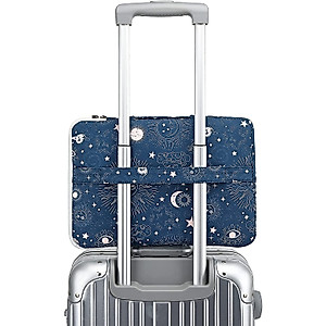 SANFAN 360° Protective 3 Pockets Laptop Sleeve Case Bag Computer Carrying Cover with Handle for MacBook Air 15 inch and 15.6 inch HP, Dell, Acer, Asus, Lenovo Notebook (Sol de Mayo)