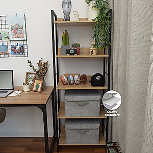 GRANNY SAYS Bundle of 2-Pack Large Storage Bins with Lids & 2-Pack Socks Storage Organizers