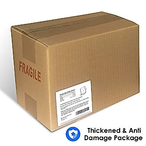 MaxGear Acrylic Sign Holder 8.5 X 11 inches Slant Back Sign Holder Clear Sign Display Holder Plastic Display Stands Table Sign Display Holder for Office, Home, Store, Restaurant - Vertical, 32 Pack