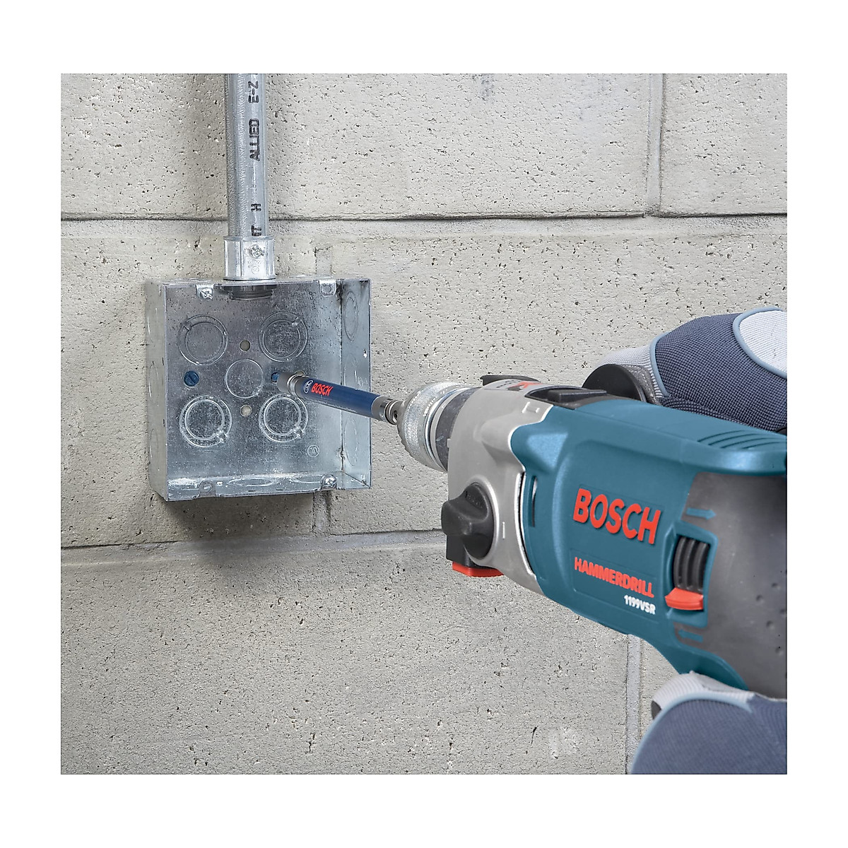 Bosch T3915SC 2-9/16 in. Carbide SDS-Plus SPEEDCORE Thin-Wall Core Bit for Removal of Masonry, Brick and Block