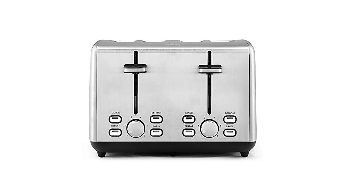 Professional Series 4-Slice Toaster | Stainless Steel, Wide Slots