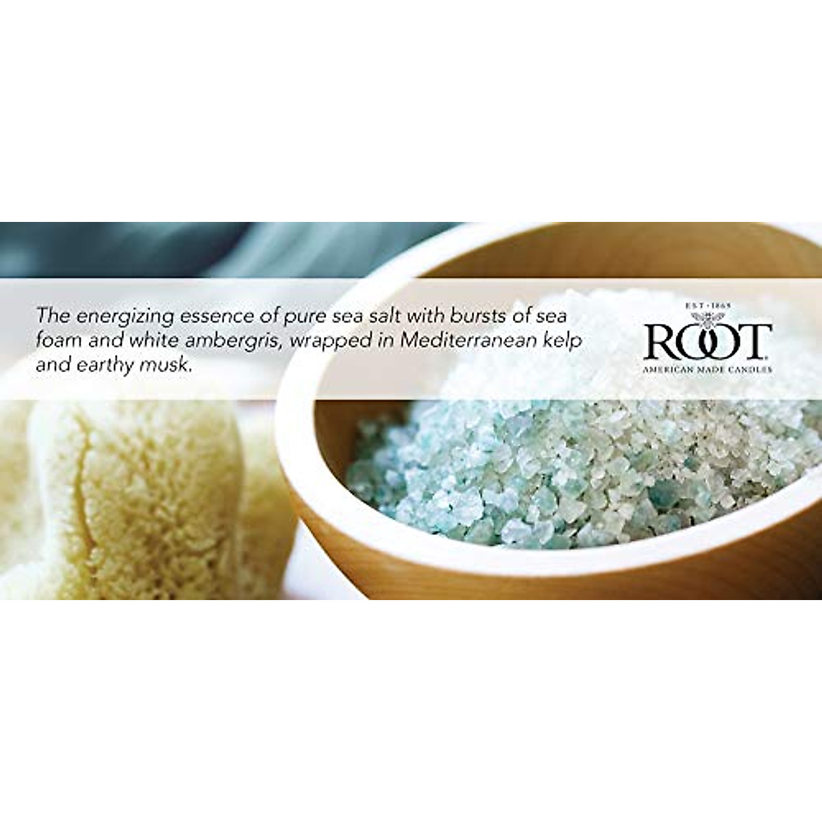 Root Candles Scented 20-Hour Votive Beeswax Blend Candles, 18-Pack, Mineral Salts