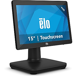 Elo EloPOS 15" Point of Sale System, 15-inch 1080p Full HD Touchscreen with i5, Win 10, 8GB RAM, 128GB SSD, and Stand with Connection Hub