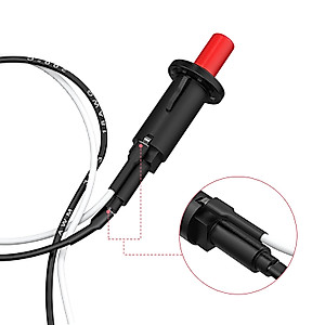 BMMXBI 7510 Grill Igniter Replacement Parts for Weber Spirit 200/300 (2007-2008) Grill Parts, Weber Genesis Silver/Gold/Platinum Grill Parts (2002 and Newer), Weber Spirit Igniter Replacement