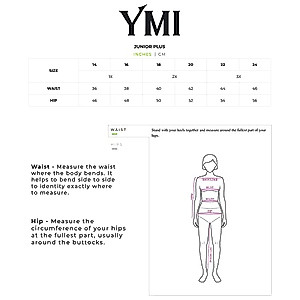 YMI Women’s Hyperstretch Skinny Pants, Mid Waisted Strech Pant, w/Zipper, 1-Button, Full Length, Stretchy, Non-Denim Jeans, Butt-Hugging, Bright Colors Black