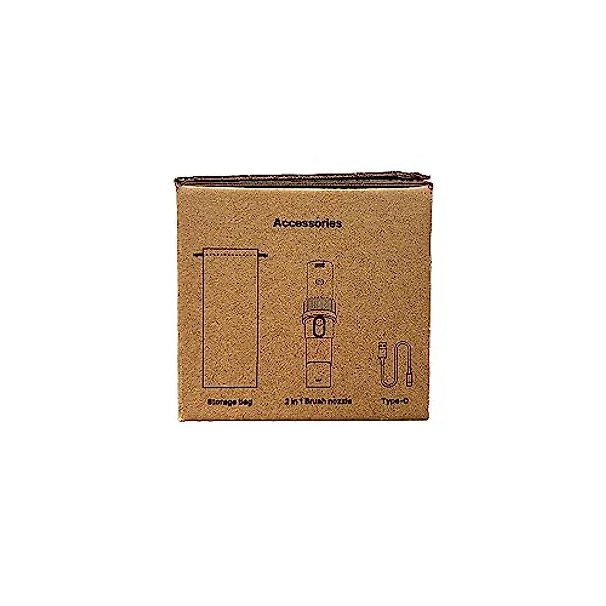 Brigii Crevice Vacuum with BRUSHLESS DC Motor, Mini Vacuum, Cordless Handheld Vacuum Cleaner,Lightweight 0.83lbs, USB-C Rechargeable-MX20