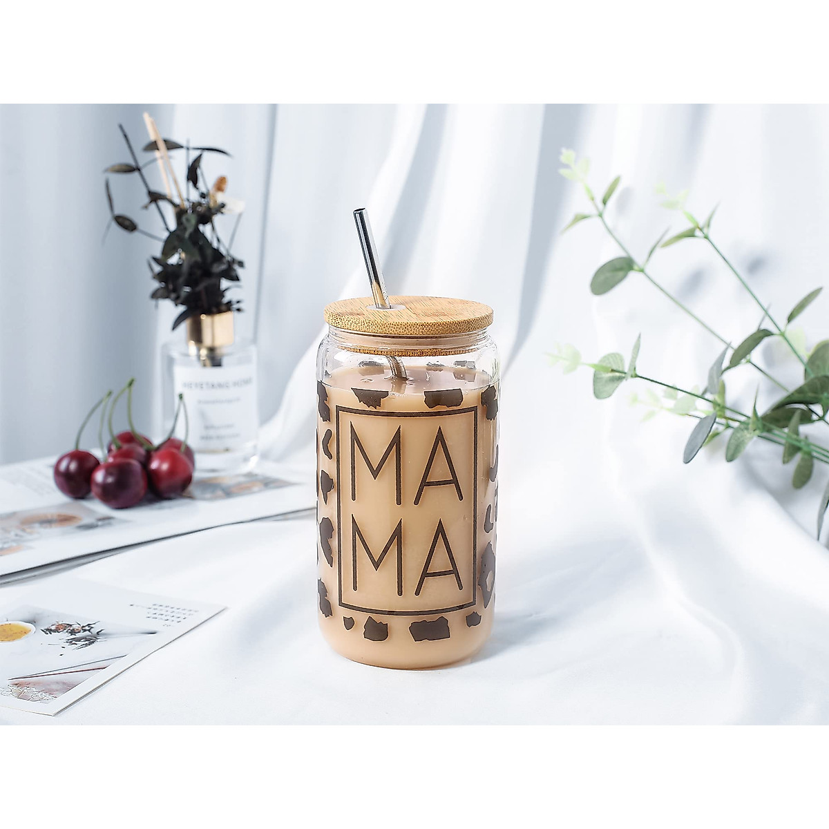 Gifts for Mom from Daughter, Son - Christmas Gifts for Mom - Mom Birthday Gifts, Best Birthday Gifts for Mom - Mother Gifts, Mama Gifts, New Mom Gifts, Gifts for Mom - 16 oz Mom Beer Can Glass