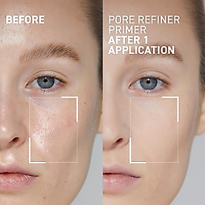 Dr. Brandt Pores No More Pore Refiner Primer - Instantly Minimizes The Appearance of Pores, Diffuses Fine Lines and Imperfections - 1 fl oz / 30 ml