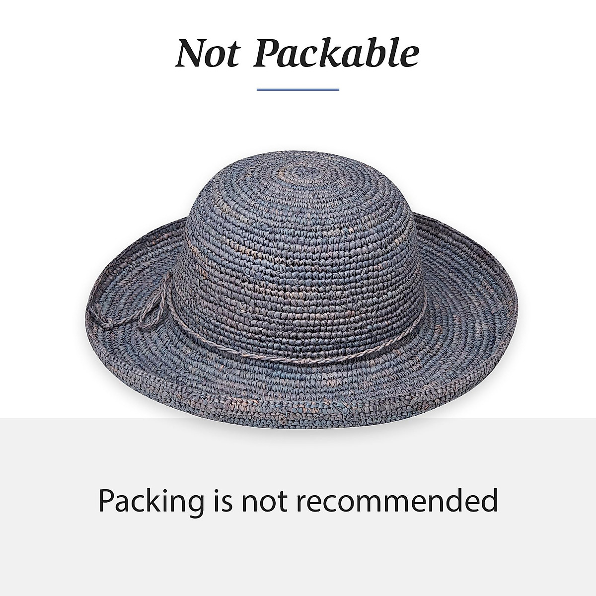 Wallaroo Hat Company – Women’s Catalina Sun Hat – Wide Brim Natural Fiber and Adjustable Sizing for Medium Crown Sizes – Chic Hat for Garden Parties, Beach Getaways and Outdoor Events (Natural)