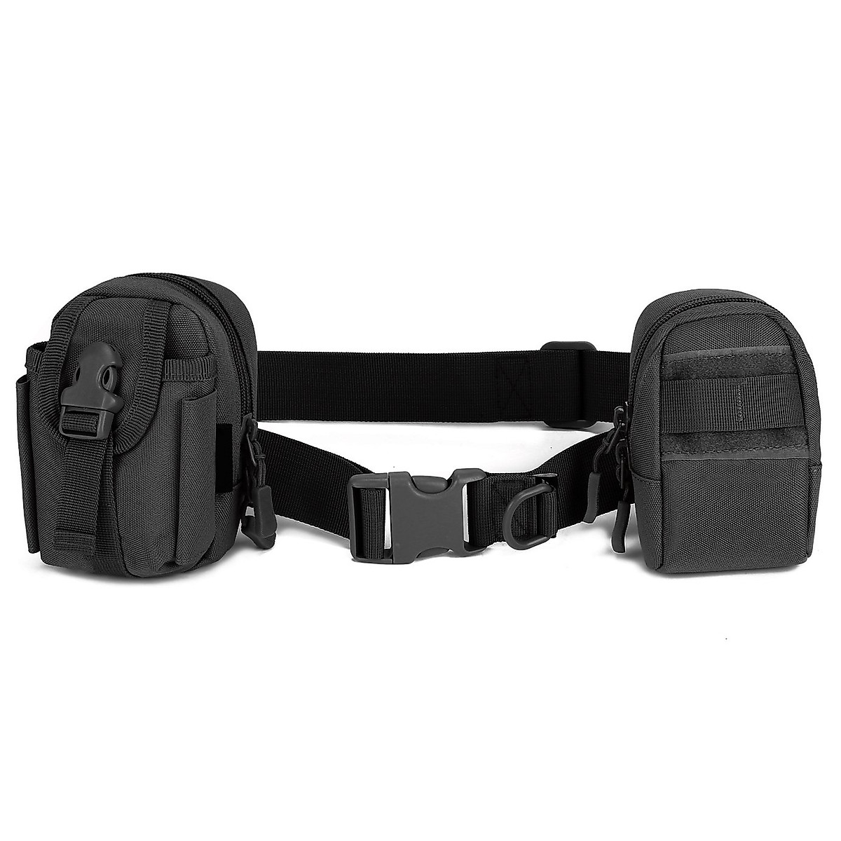 ArcEnCiel Airsoft Belt Tactical Military Battle Combat Utility Paintball Carrier (Black)