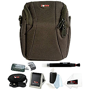 Panasonic LUMIX 4K Digital Camera (Silver) with Case and 64GB SD Card Bundle