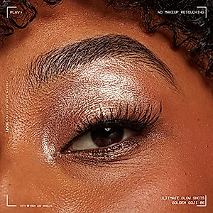 NYX PROFESSIONAL MAKEUP Ultimate Glow Shots, Liquid Eyeshadow, Long-Lasting Shimmer Eye Shadow with Vitamin C - Golden Goji