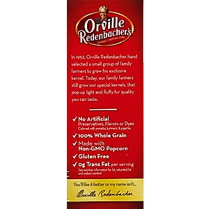 Orville Redenbachers Gourmet Popcorn Movie Theater Butter 12 Ct. Mini (Pack of 2)
