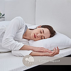 KISLOT KS 10 Inch Full Memory Foam Mattress – Soft and Breathable Bamboo Cover and Cooling Gel Infused Memory Foam – Fiberglass Free