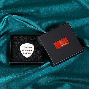1 Year Anniversary Present Gifts for Boyfriend Girlfriend Men Women Him Her Musician Boyfriend Guitar Pick One Year Wedding Anniversary Christmas Gifts for Husband Wife First Valentines Day Birthday