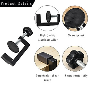 6 Pcs Adjustable Patio Furniture Clips Sectional Couch Connectors, Rattan Furniture Clamps Wicker Chair Fasteners, Outdoor Patio Sectional Sofa Furniture Clips (6pcs)