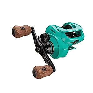 13 FISHING - Modus TX2 Baitcast Reel - 7.3:1 Gear Ratio - Right Hand Retrieve (Salt+Fresh) - MODTX2-7.3-RH, Seafoam Green