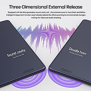 PRITOM 10'' Tablet Android 10 Phone Tablet with SIM Slot, 64GB Quad Core, IPS Touchscreen, 8MP Rear Camera WiFi GPS Bluetooth USB C, Support 3G Phone Call, Black