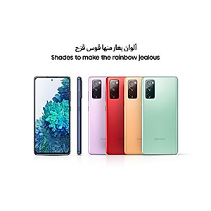 Samsung Galaxy S20 FE G780G 4G Dual 128GB 8GB RAM Factory Unlocked (GSM Only | No CDMA - not Compatible with Verizon/Sprint) International Version - Cloud Orange