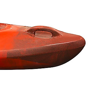 Perception Kayaks Sound 10.5 | Sit Inside Kayak for Fishing and Fun | Two Rod Holders | Large Rear Storage | 10' 6" | Dapper