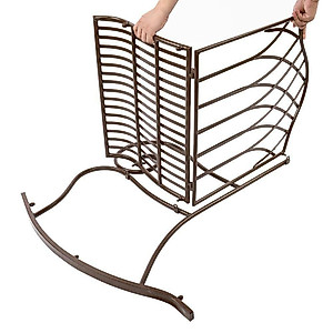 JHUS Rocking Chair Porch Rocker Garden Seat for Indoor Outdoor Front Porch Bedroom Quir Chair Rocking Chair Rocker Chair Rocker Camp Chair Rocker Recliner Rocking Camp Chair Rocking Chairs