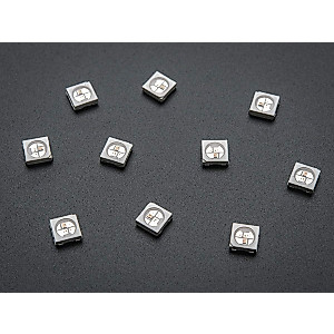 Adafruit Industries NeoPixel 5050 RGB LED with Integrated Driver Chip - 10 Pack