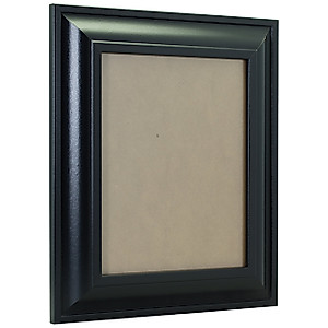 Craig Frames 21834700BK 16 by 20-Inch Picture Frame, Smooth Wrap Finish, 2-Inch Wide, Black