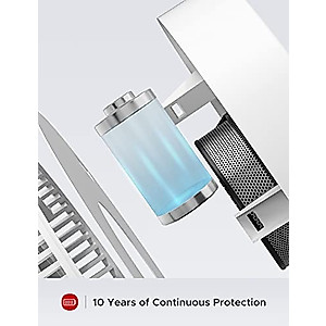 X-Sense Smoke Detector, Wireless Interconnected Fire Alarm with 10-Year Battery Life and Transmission Range of Over 820 ft, SD20-W, Pack of 6