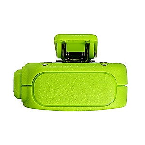 KEYBLU CP200D Waterproof Shoulder Speaker Mic 2 Pin Two Way Radio Microphone with 3.5mm Audio Jack Compatible with Motorola CP200 CLS1410 CLS1110 RDM2070D walkie Talkie (for Motorola, Green)