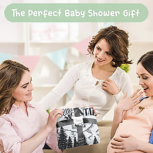 Paishanas Baby Milestone Blanket for Boy Girl Super Soft Premium Fleece Months Blankets Baby Shower Gender Neutral Gifts Photography Backdrop 60" x 40" Woodland Animals Baby Monthly Milestone Blanket