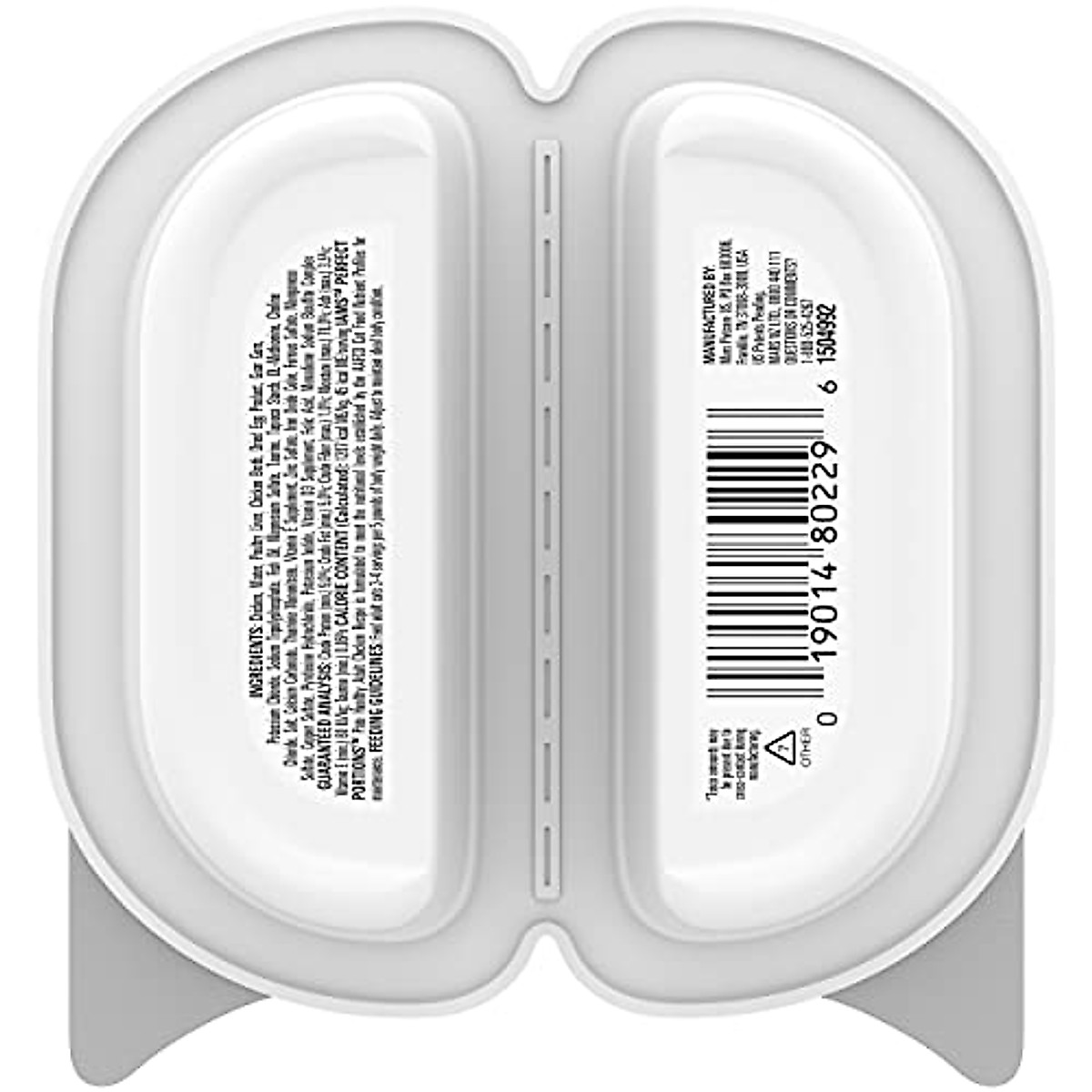 IAMS PERFECT PORTIONS Healthy Adult Grain Free* Wet Cat Food Paté, Chicken Recipe, (Pack of24) 2.6 oz. Easy Peel Twin-Pack Trays