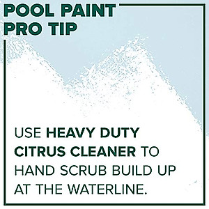 INSL-X Waterborne, Semi-Gloss Acrylic Pool Paint, Ocean Blue, 1 Gallon