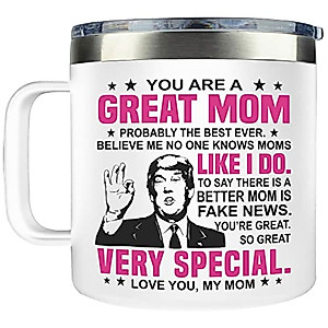 LIZAVY - Gifts for Mom from Daughter, Son - Mom Gifts from Daughters, Sons - Birthday Gifts for Mom, Mom Birthday Gifts - Mothers Day Gifts for Mom - Mothers Day Gifts from Daughter - Mom Mug 14Oz